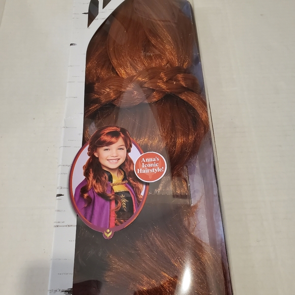 Disney | Costumes | Frozen Ii Anna Wig Halloween Costume Red Hair Wig ...